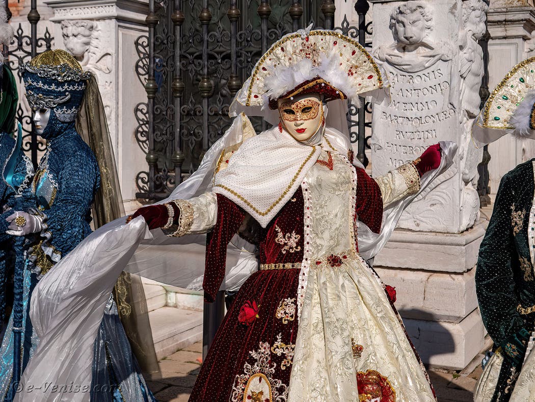 Photos des Masques et Costumes du Carnaval Venise 2023