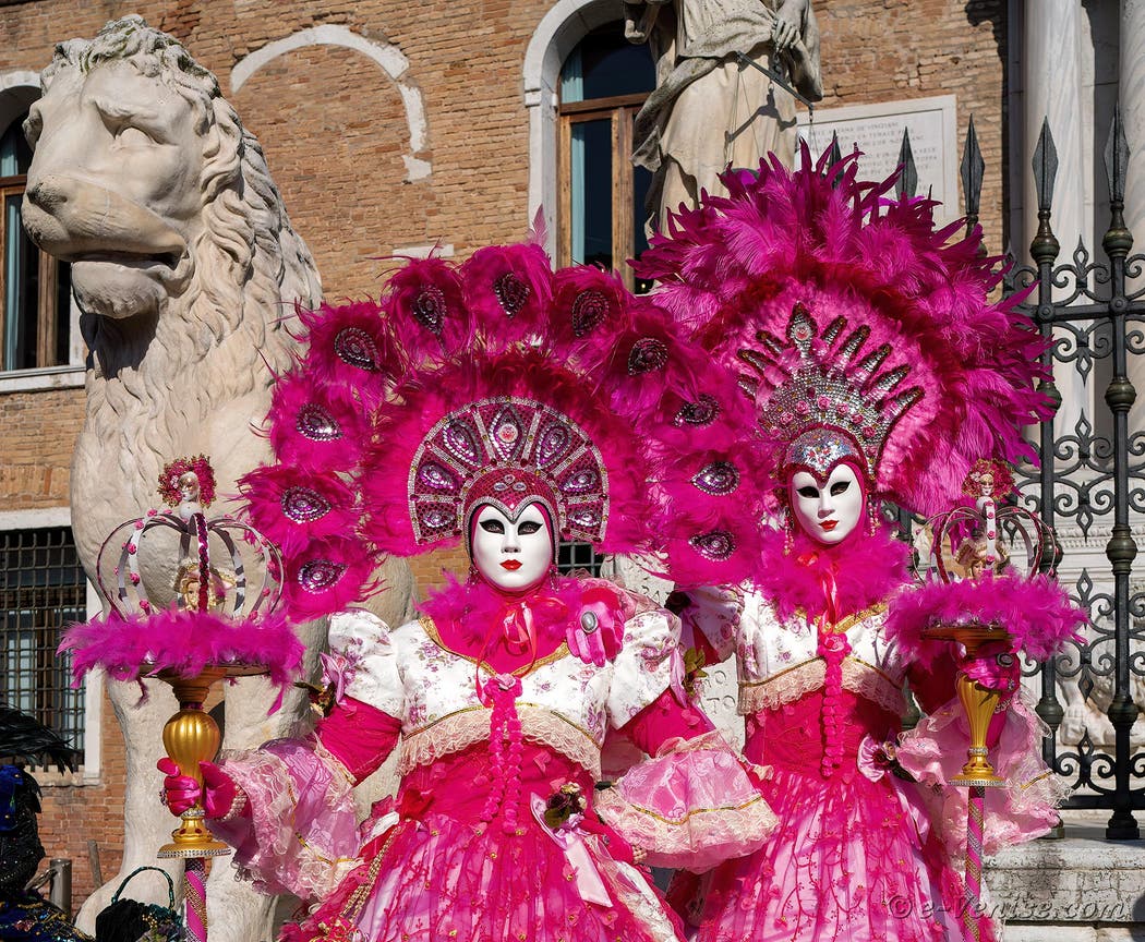 Photos des Masques et Costumes du Carnaval Venise 2023