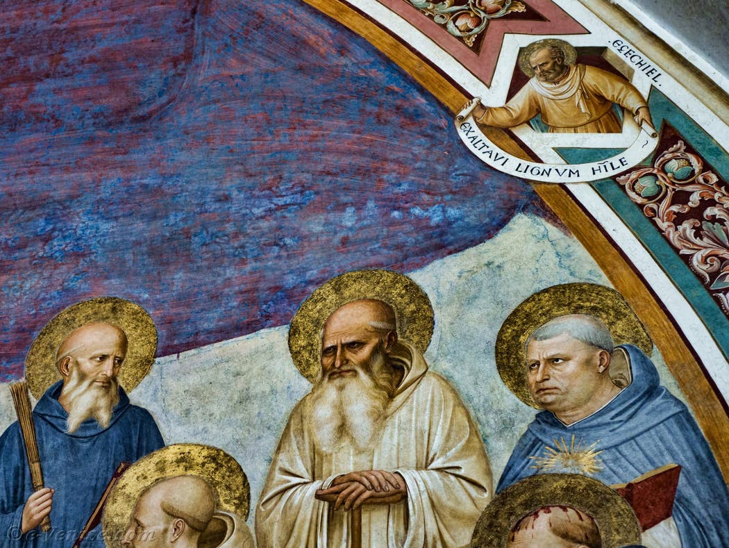 Fresques Beato Angelico et Fra Bartolomeo San Marco Florence