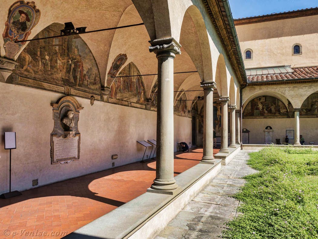 Fresques Cloître Antonin San Antonino San Marco Florence