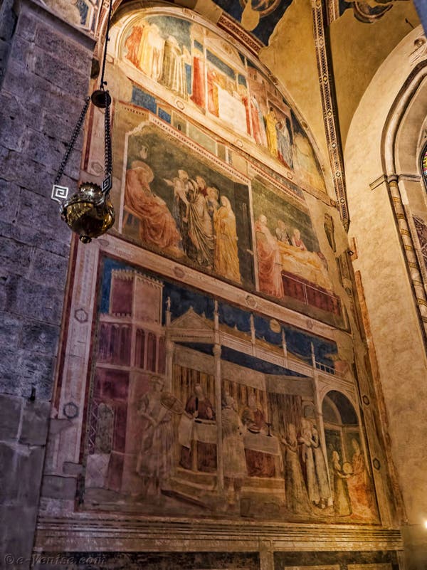 Les Chapelles Giusti Peruzzi Basilique Santa Croce Florence