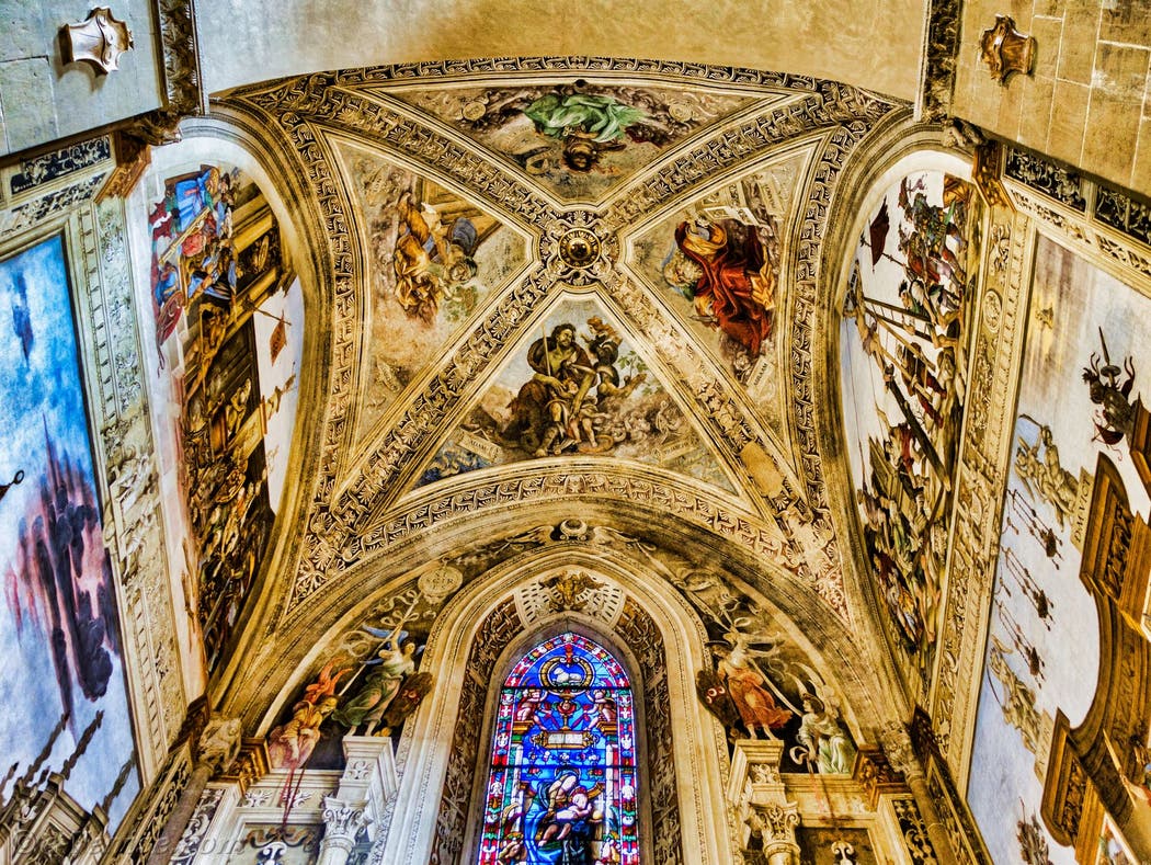 Chapelles Strozzi Gaddi Gondi et Rucellai SM Novella Florence