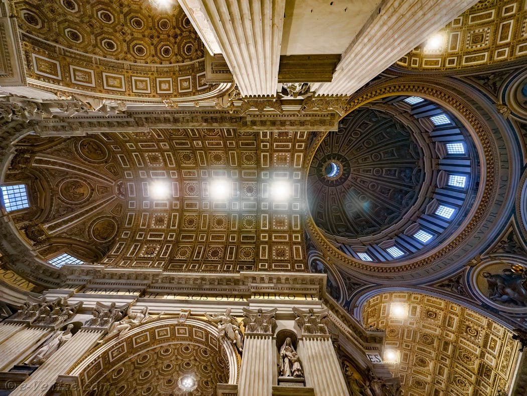 43 Papes pour construire Basilique Saint-Pierre Vatican Rome