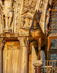 Les Chevaux de la basilique Saint-Marc à Venise