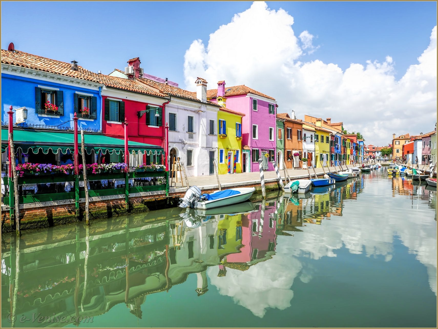 Burano Venise dentelle et Beauté des femmes de Burano