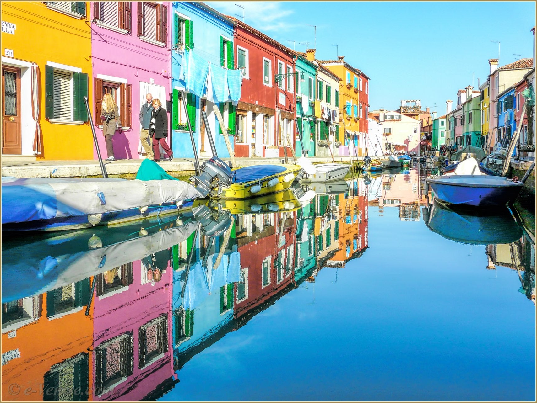 Burano Venise dentelle et Maisons de toutes couleurs