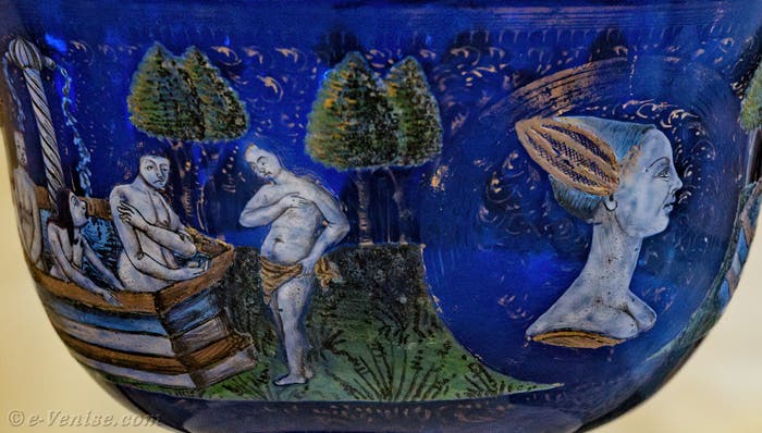 Angelo Barovier Coppa Murano Glass Venice