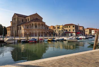 Murano à Venise bosquets d'orangers jasmins grenadiers