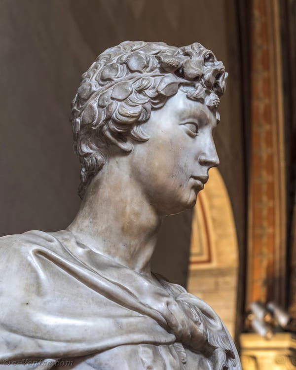 Donatello, David, Jean-Baptiste, saint Georges au Bargello