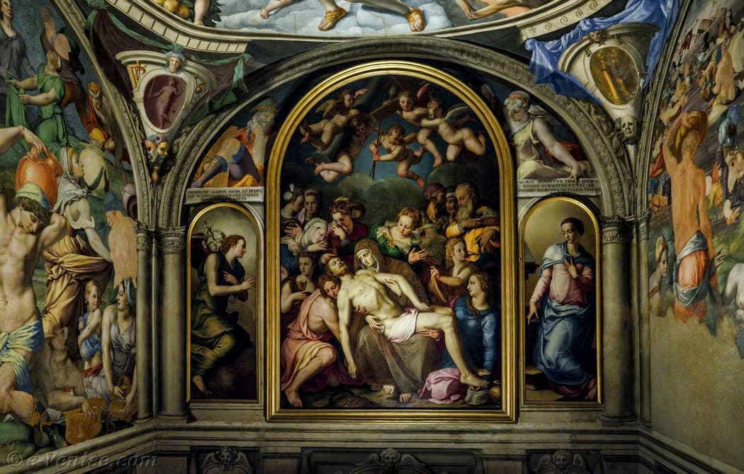 Palazzo Vecchio Bronzino Fresques Chapelle Eléonore Florence