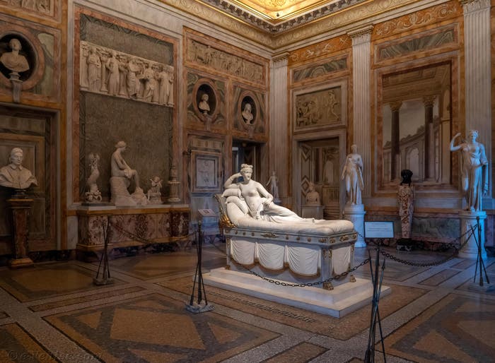 Canova Pauline Bonaparte Vénus Victorieuse Victrix Borghèse