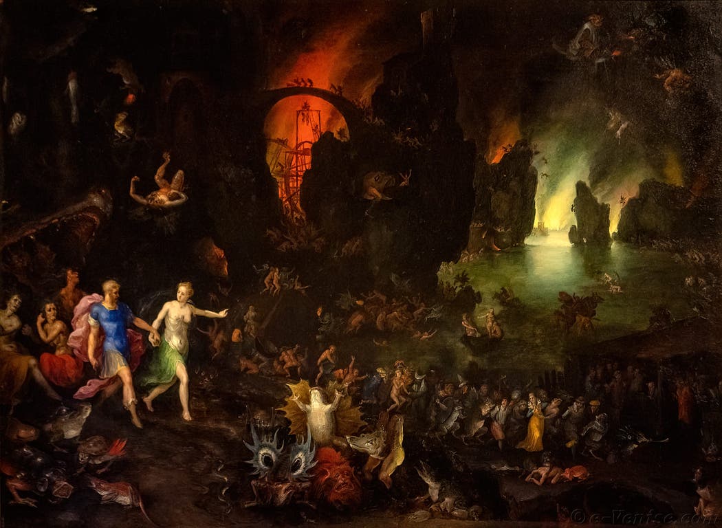Jan Brueghel l'Ancien Énée et Sibylle Galerie Colonna Rome