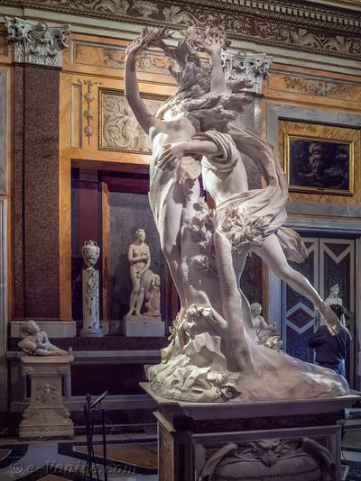 Bernini Apollo and Daphne Bernini Borghese Gallery Rome