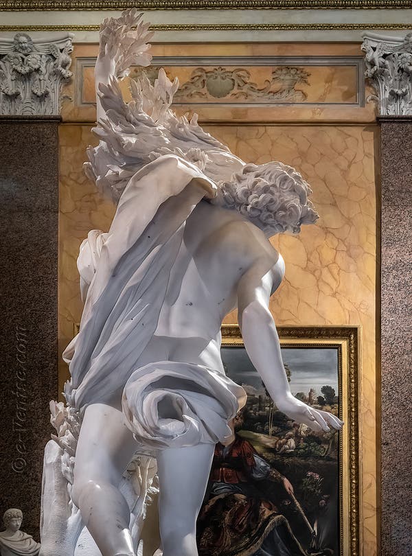 Bernini Apollo and Daphne Bernini Borghese Gallery Rome