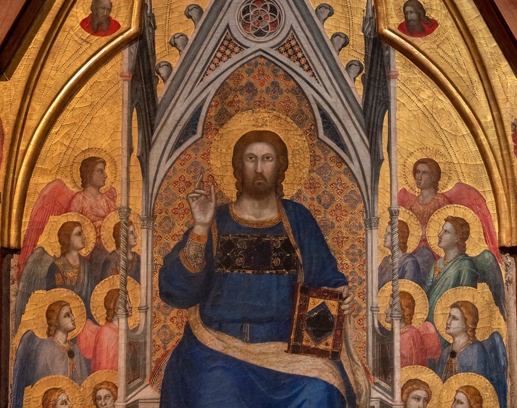 Giotto Triptyque Stefaneschi Pinacothèque Musée Vatican Rome