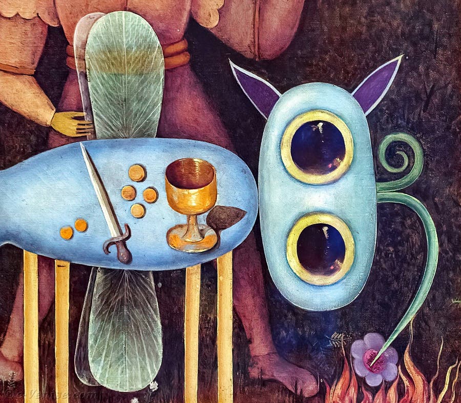 Victor Brauner, Le Surréaliste, Peggy Guggenheim à Venise