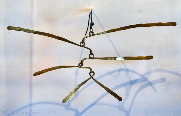 Alexander Calder Boucles d'Oreilles Peggy Guggenheim Venise