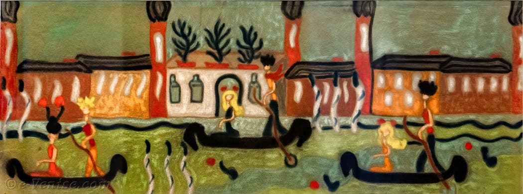 Pegeen Vail au Musée Peggy Guggenheim à Venise