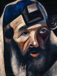 Marc Chagall Rabbin de Vitebsk Musée Ca Pesaro Venise