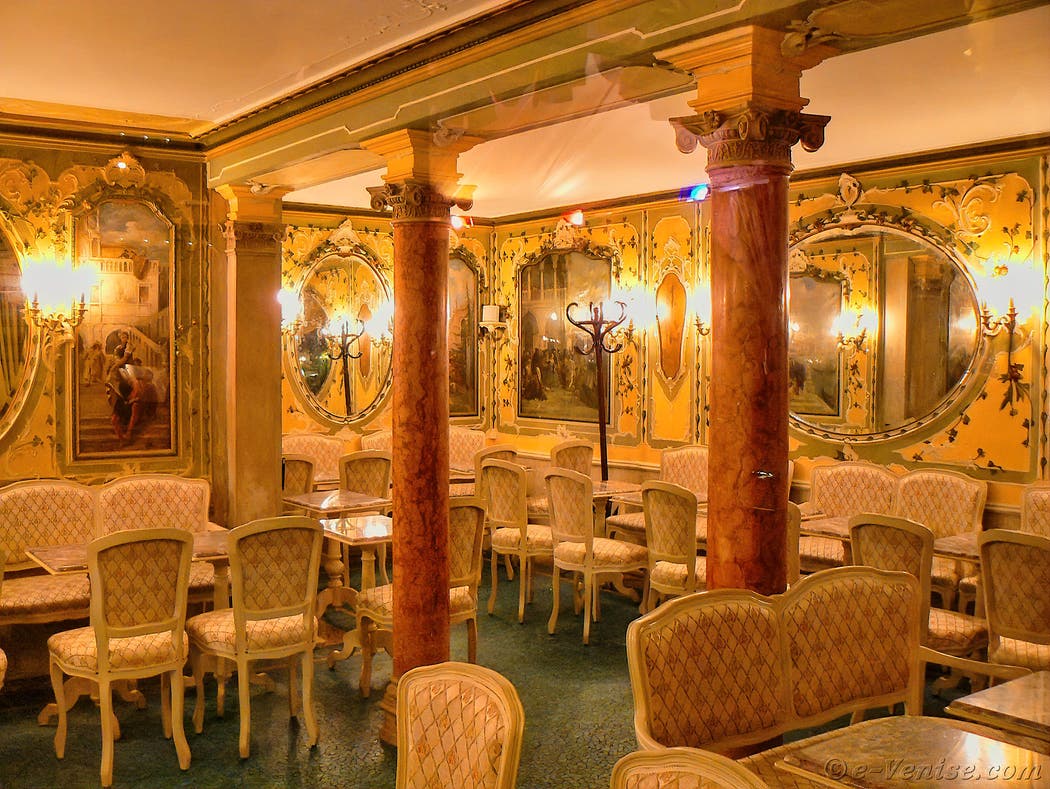 Le Café Quadri Place Saint-Marc à Venise