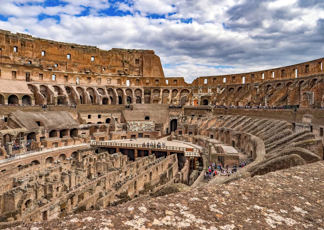 L'Arène du Colisée mécanismes sophistiqués et combats navals