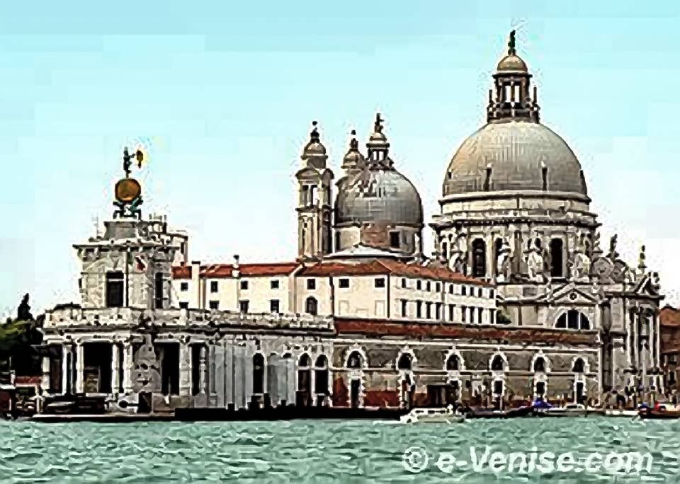 Dogana da Mar Sea Customs Fortune Atlantes in Venice Italy