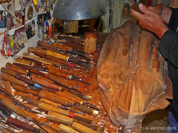 Livio de Marchi, Sculpteur Vénitien à Venise Photos