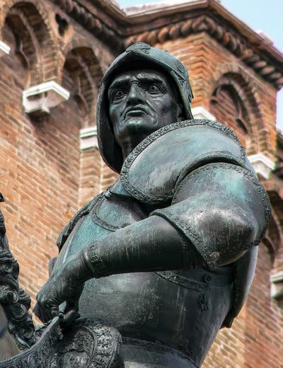 Equestrian Statue Bartolomeo Colleoni Captain General Venice