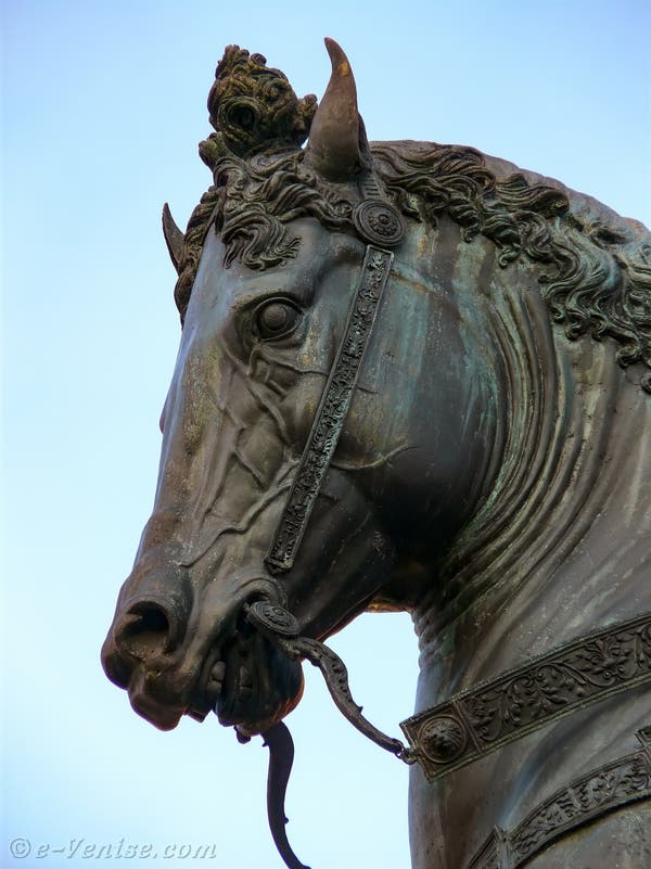Equestrian Statue Bartolomeo Colleoni Captain General Venice