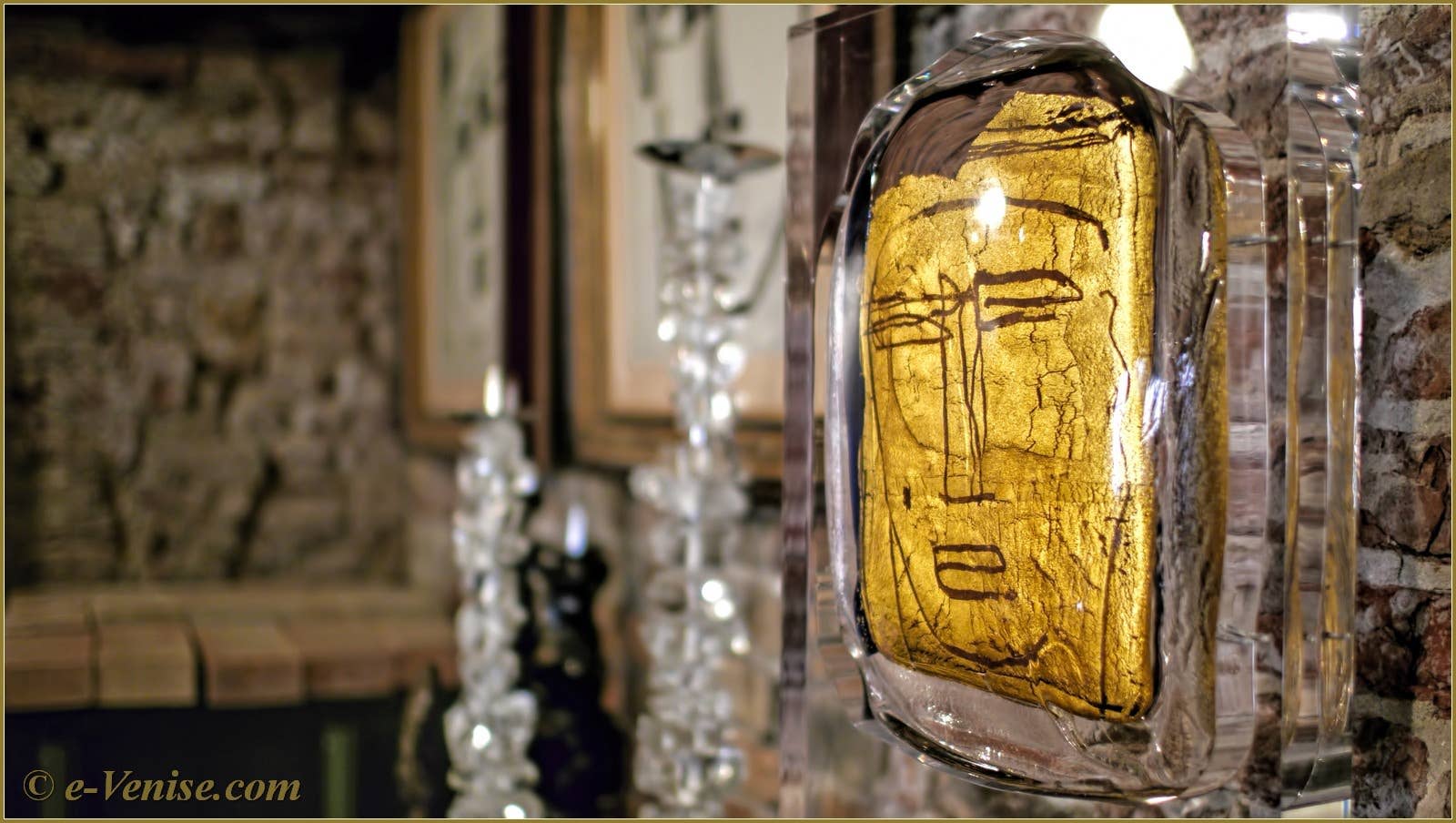 Luigi Benzoni Skulptur Muranoglas Venedig