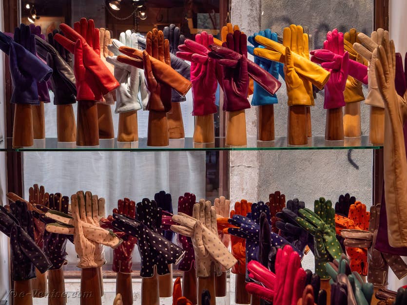 Shopping Gants et Ganterie Cuir à Venise